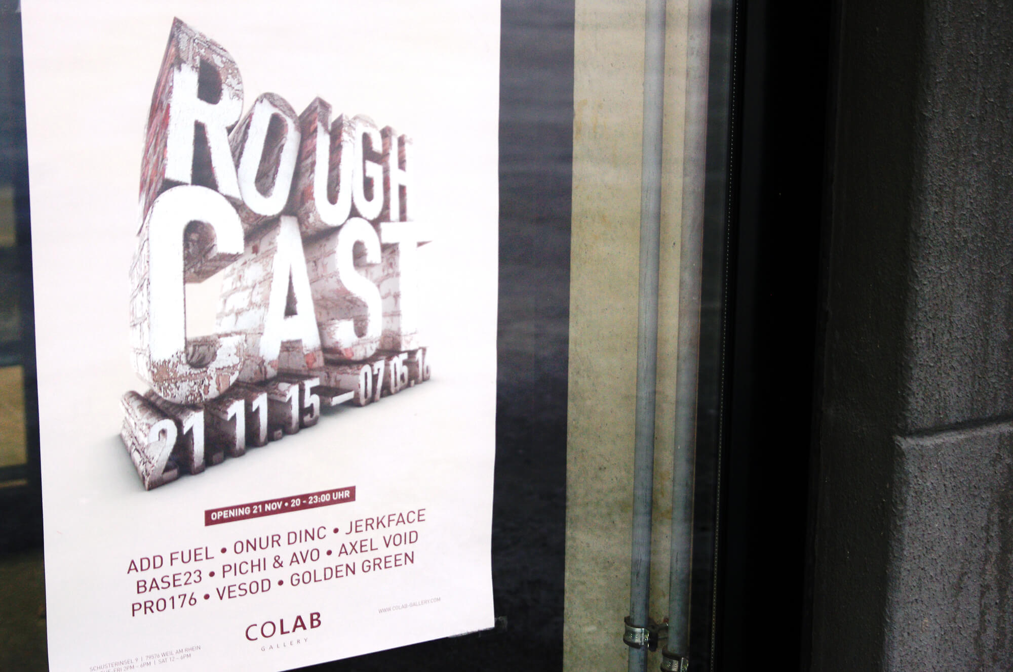 Weil am Rhein: Urban Art in der Colab Gallery - Lu Morgenstern